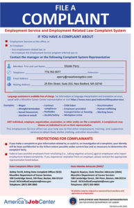 Complaint-System-Poster-–-English-(Attachment-K) - MassHire Greater New ...